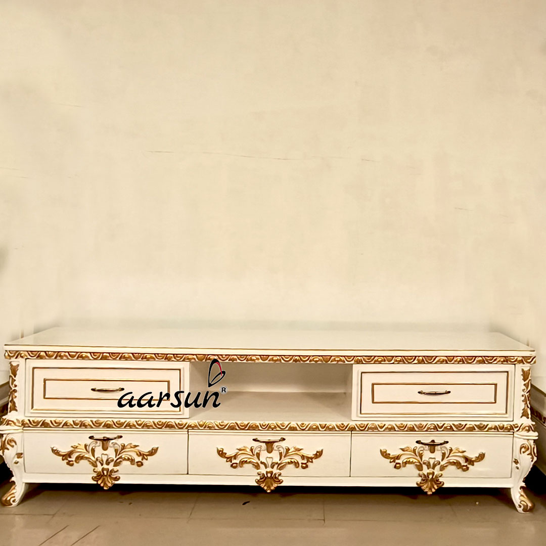 Modern Design Tv Unit with Showcase - Aarsun