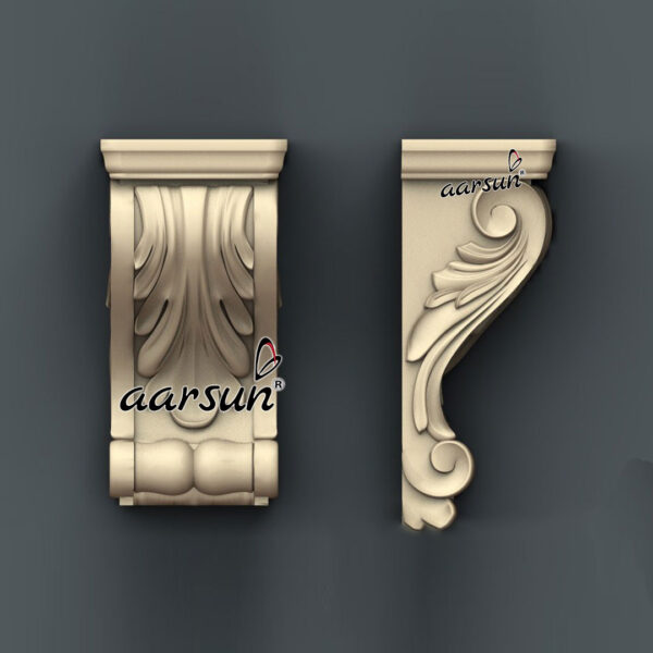 Ornate Wood Corbel AW-007 - Aarsun