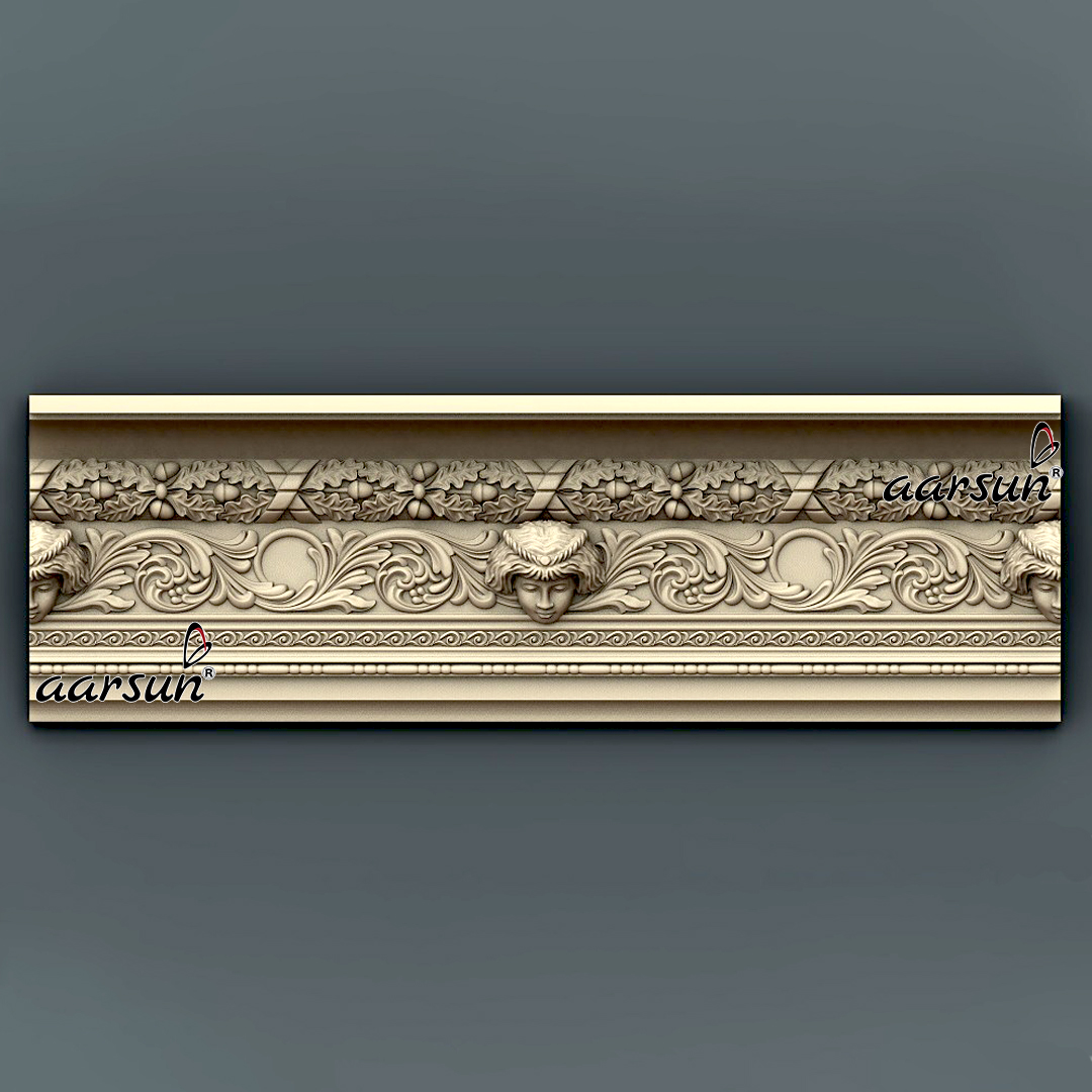 CNC Carved Cornice AW-016 - Aarsun