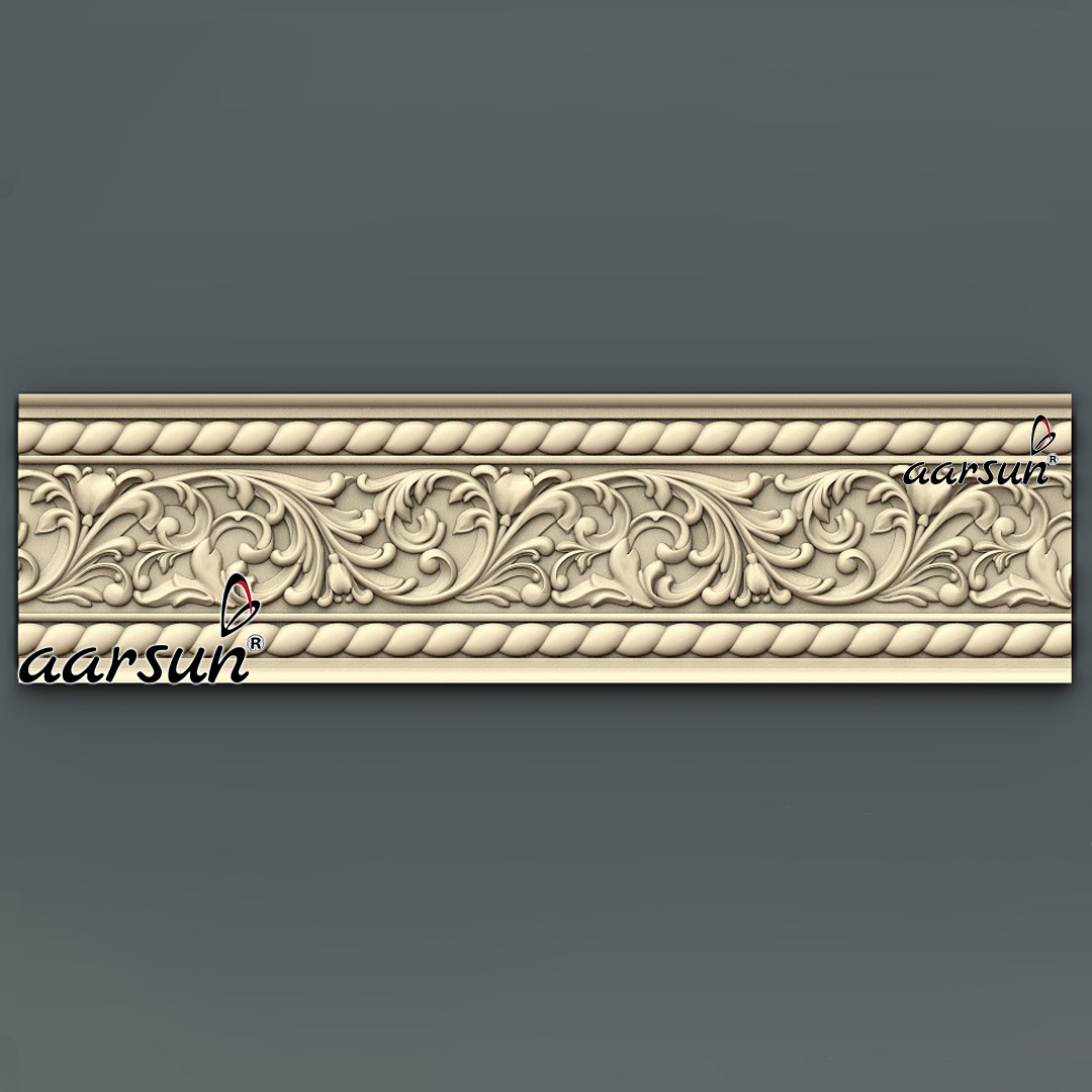 Floral Pattern Cornice Design AW-036 - Aarsun