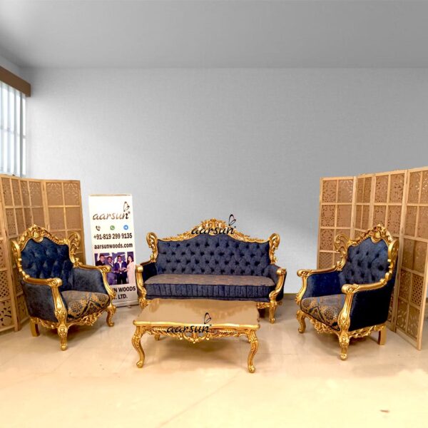 Exclusive Luxury Style Sofa Set - Aarsun delivering globally