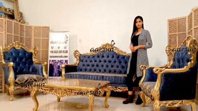 Exclusive Luxury Style Sofa Set - Aarsun delivering globally