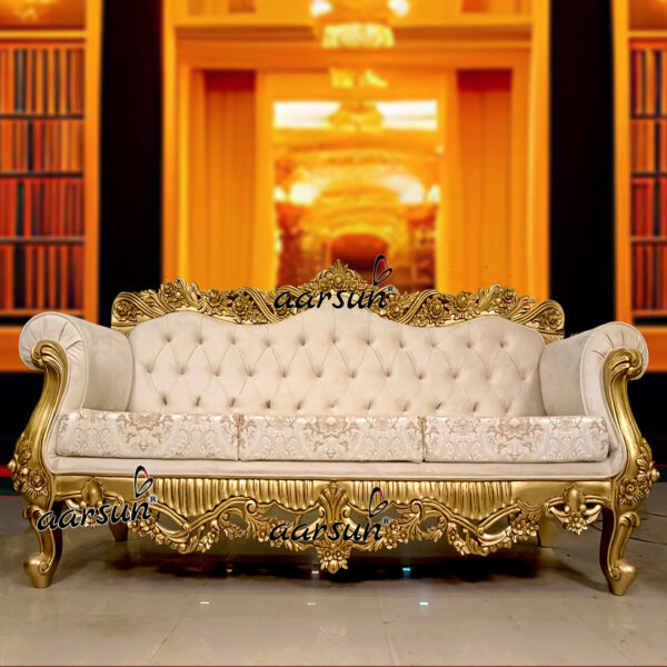 Golden Sofa Set YT-740 - Aarsun