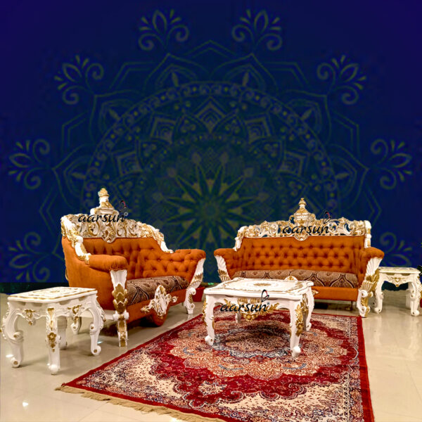 Top Maharaja Sofa Design for Home Palace - Aarsun India's No.1