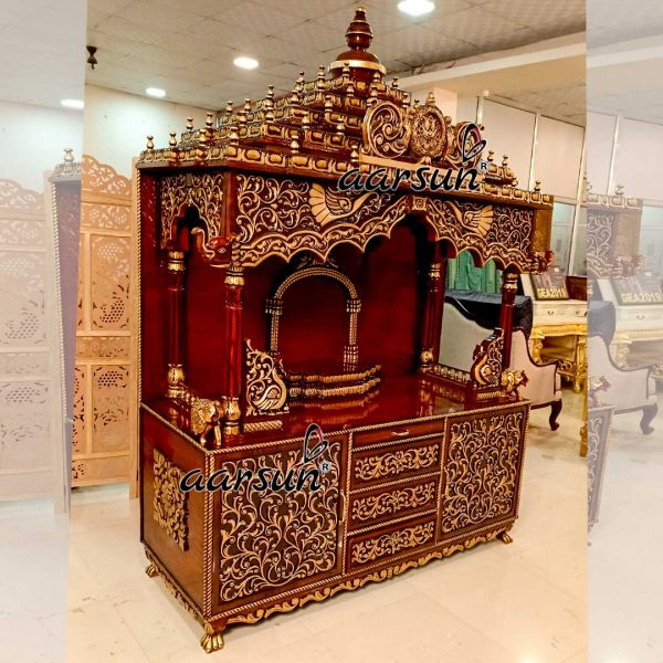 Temple Design mandir for home YT-748 - Aarsun
