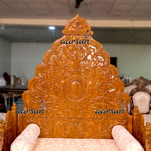 Traditional Guruji Chair in Teak Wood YT752 - Aarsun
