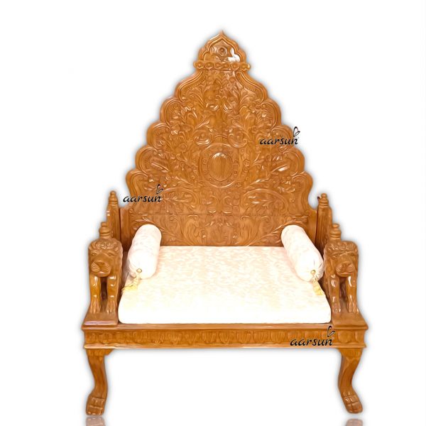 Traditional Guruji Chair in Teak Wood YT752 - Aarsun