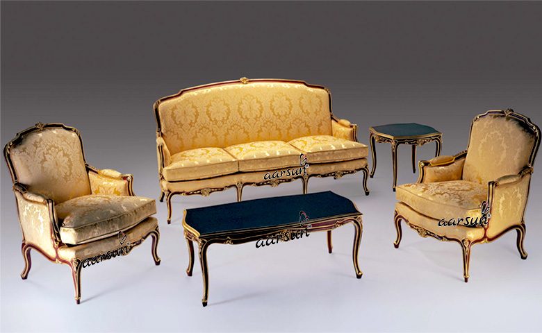 French Design Sofa Set STYLE-0018 - Aarsun