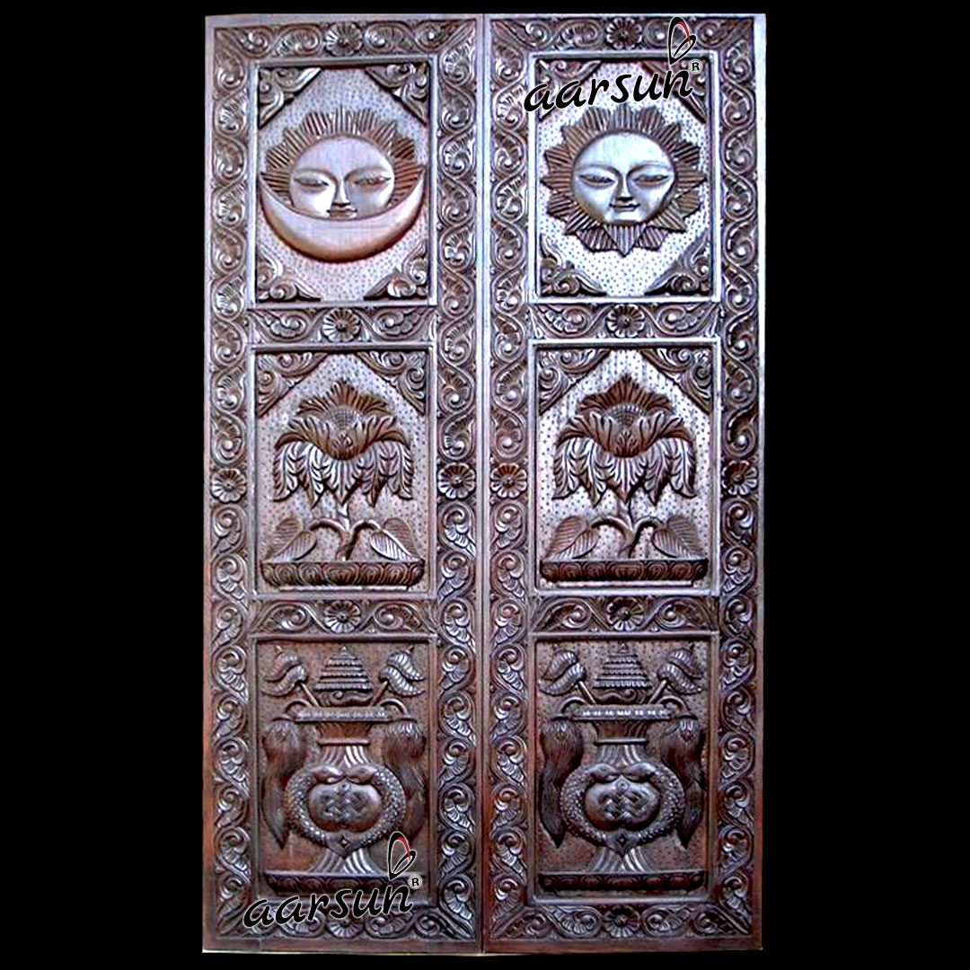 Latest Nepali Style Double Door -166 - Aarsun