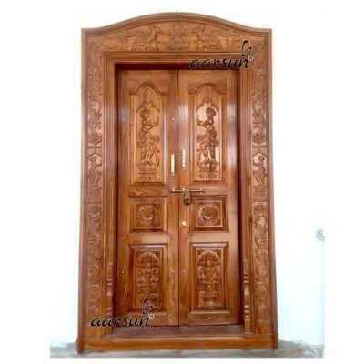 Single Carved Cnc Door