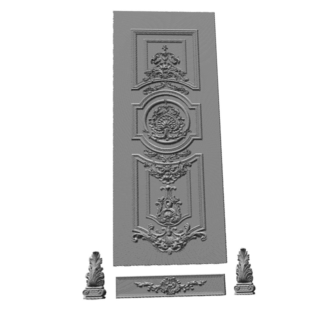 STL files for Wooden Door | Home Door | Free Download