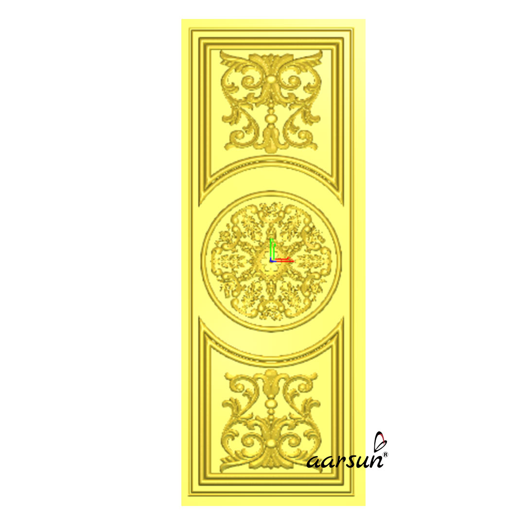 STL files for Wooden Door | CNC Door | Free Download - Aarsun