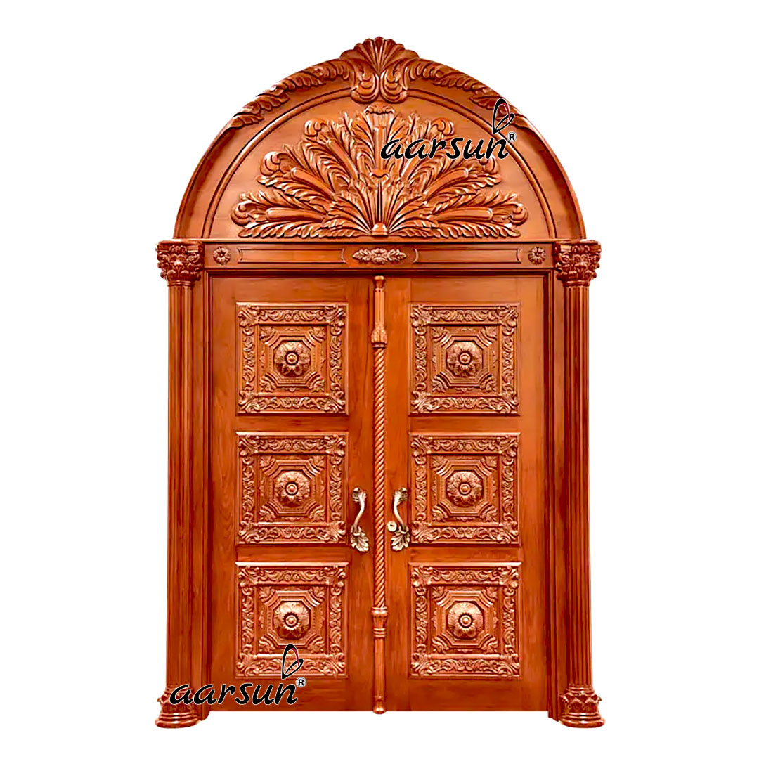 Half Round Double Door