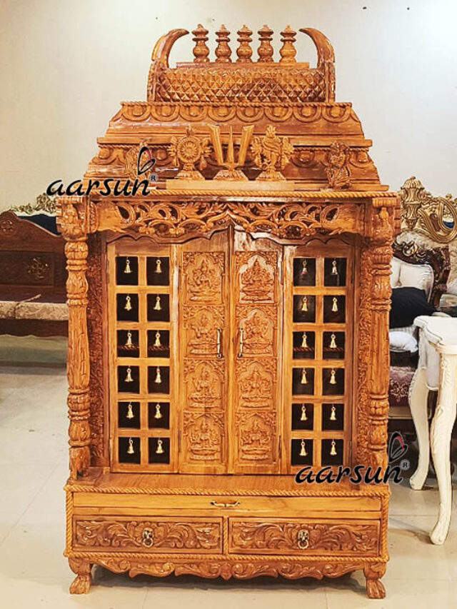 Top 10 Handmade Mandir Designs for Home to Find Peace - Aarsun