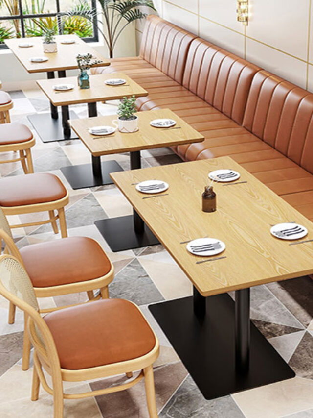 8 Amazing Restaurant Seating furniture to Comfort & Profits - Aarsun