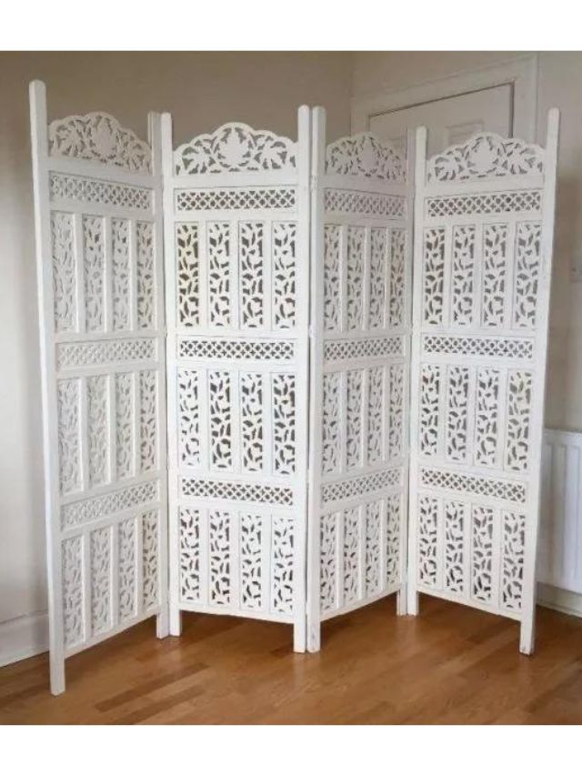 7 Ways To Style A White Partition In Your Home - Aarsun