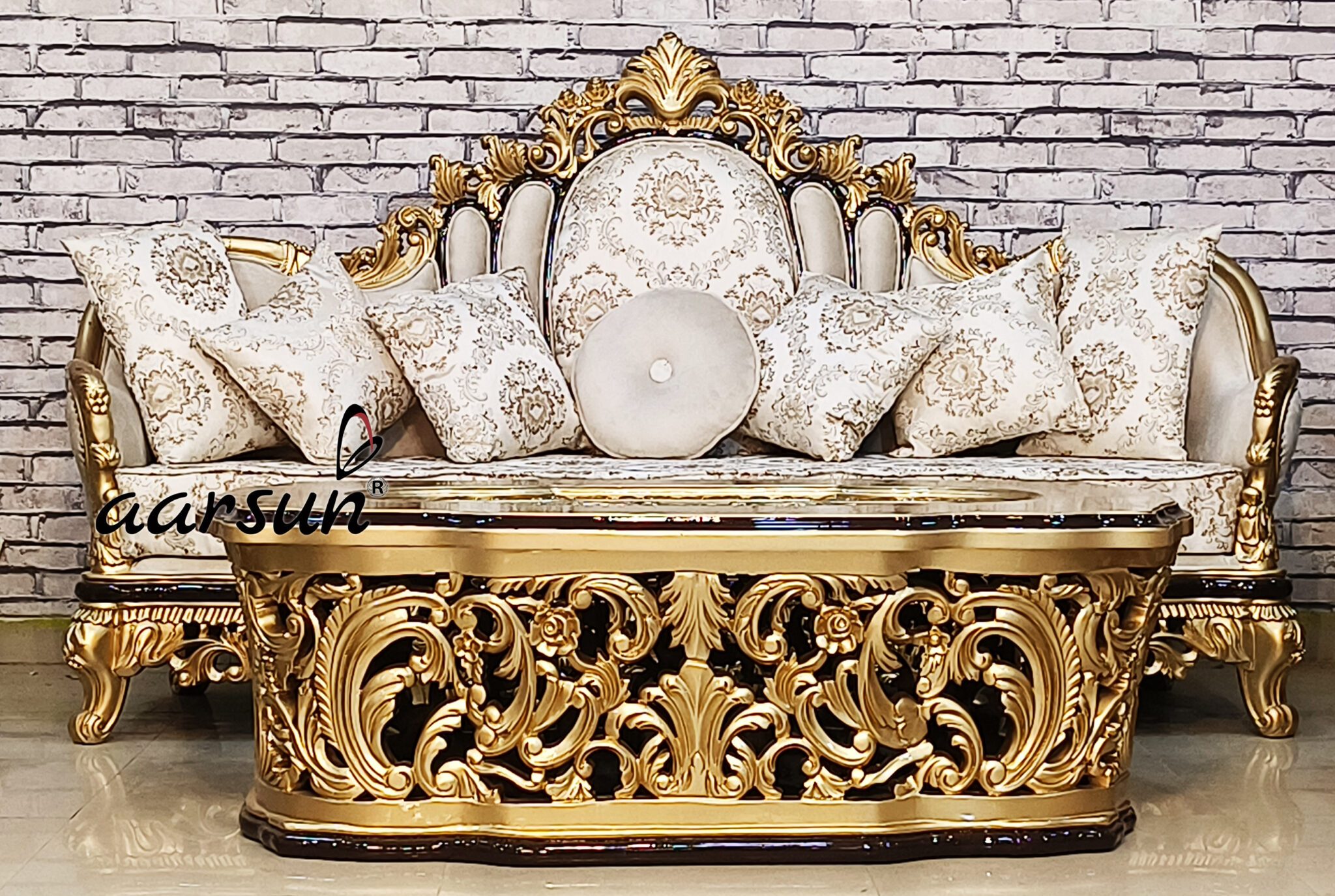 Exclusive Wooden Sofa Set, Living Room Set with video