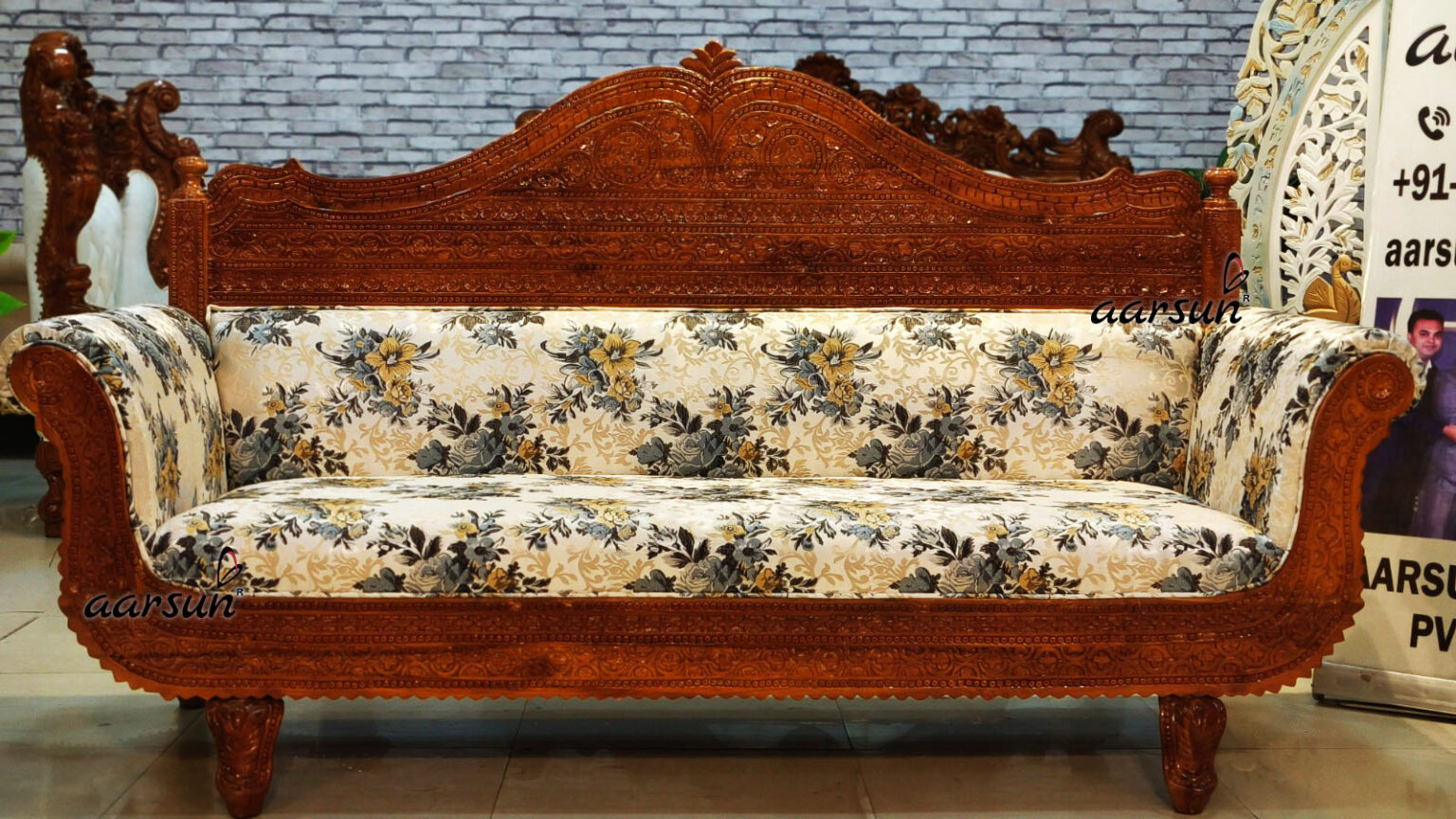 Vintage Rajasthani Style Sofa Set