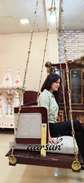 Wooden Ceiling Swing, jhula for home