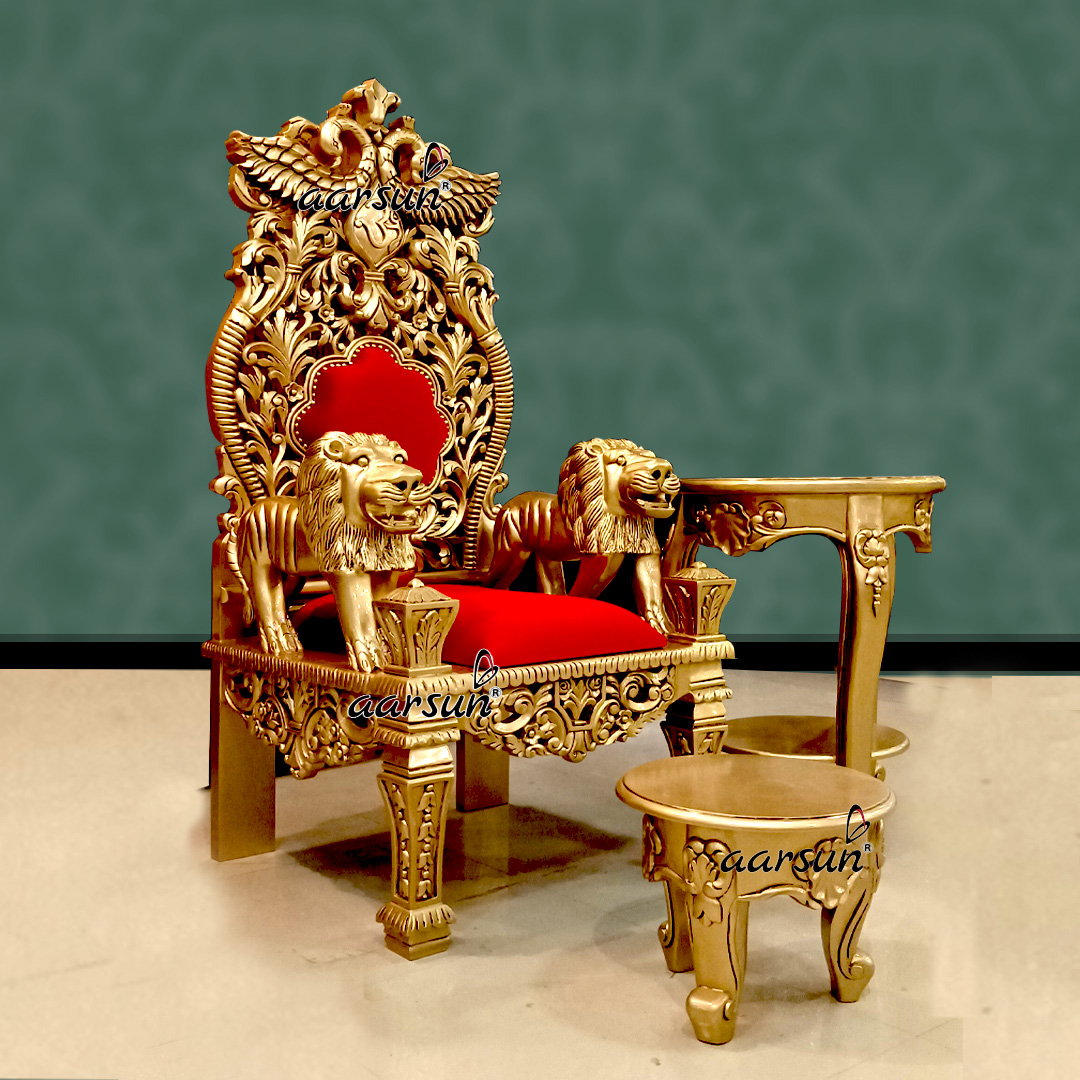 10 Elegant Wooden Guruji Chair Design 2024 - Aarsun