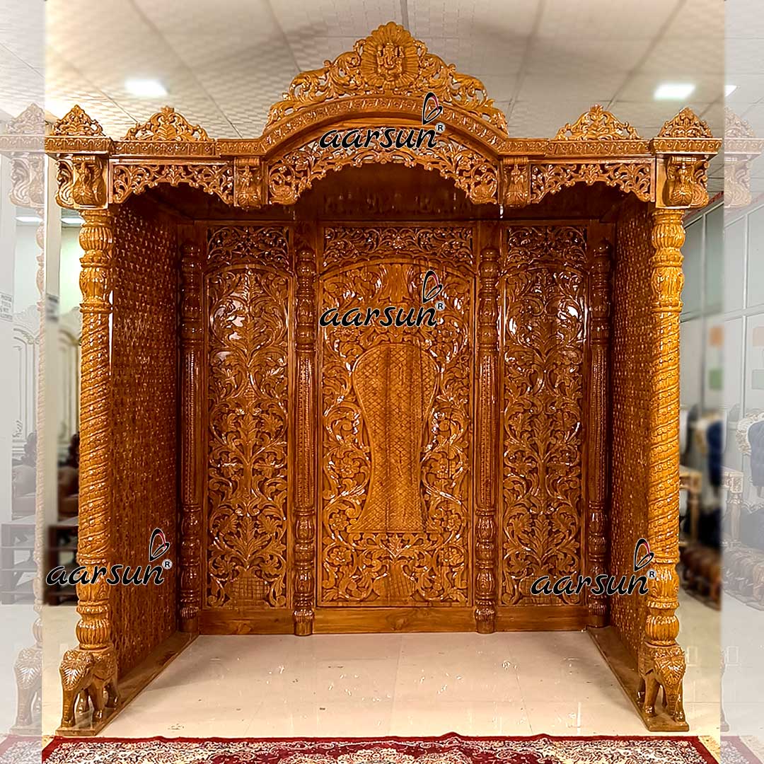 Top 10 Wooden Home Temple Designs for 2025 - Aarsun
