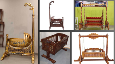 7 Wooden Baby Cradle Design - Aarsun
