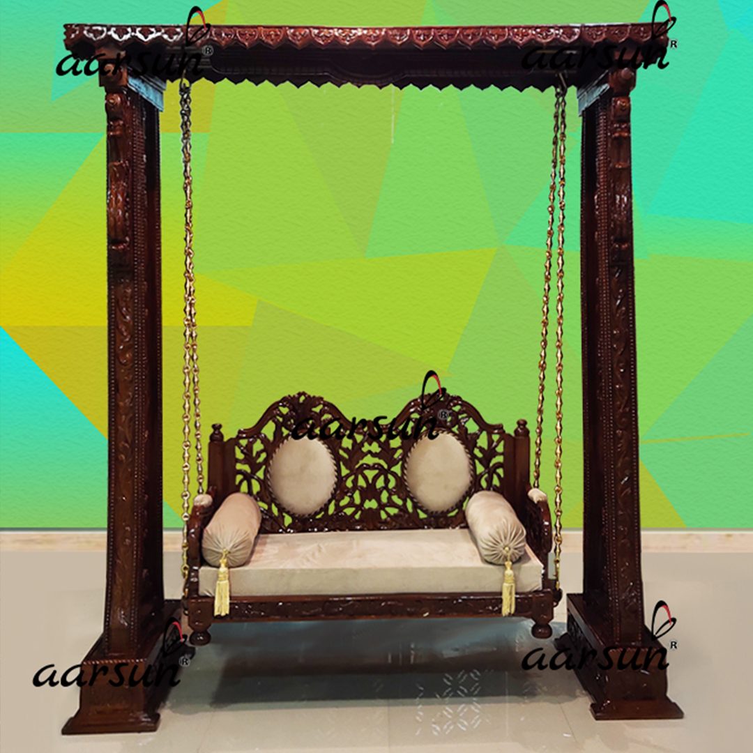 10 Beautiful Wooden Swing For Home - Aarsun
