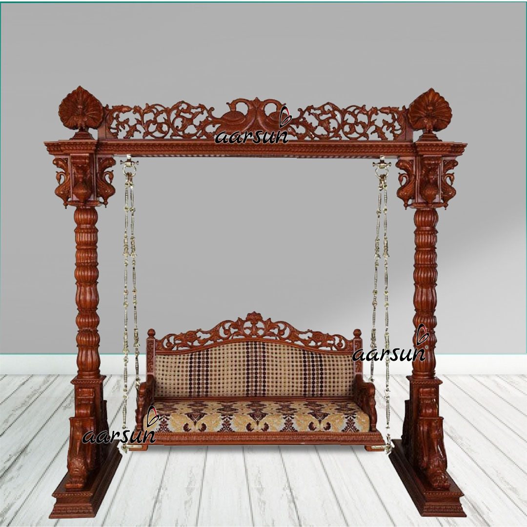 10 Beautiful Wooden Swing For Home - Aarsun