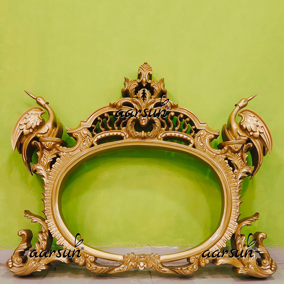 8 Unique Wooden Mirror Frame Designs For Home - Aarsun
