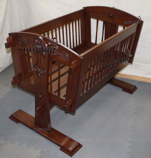 7 Wooden Baby Cradle Design - Aarsun