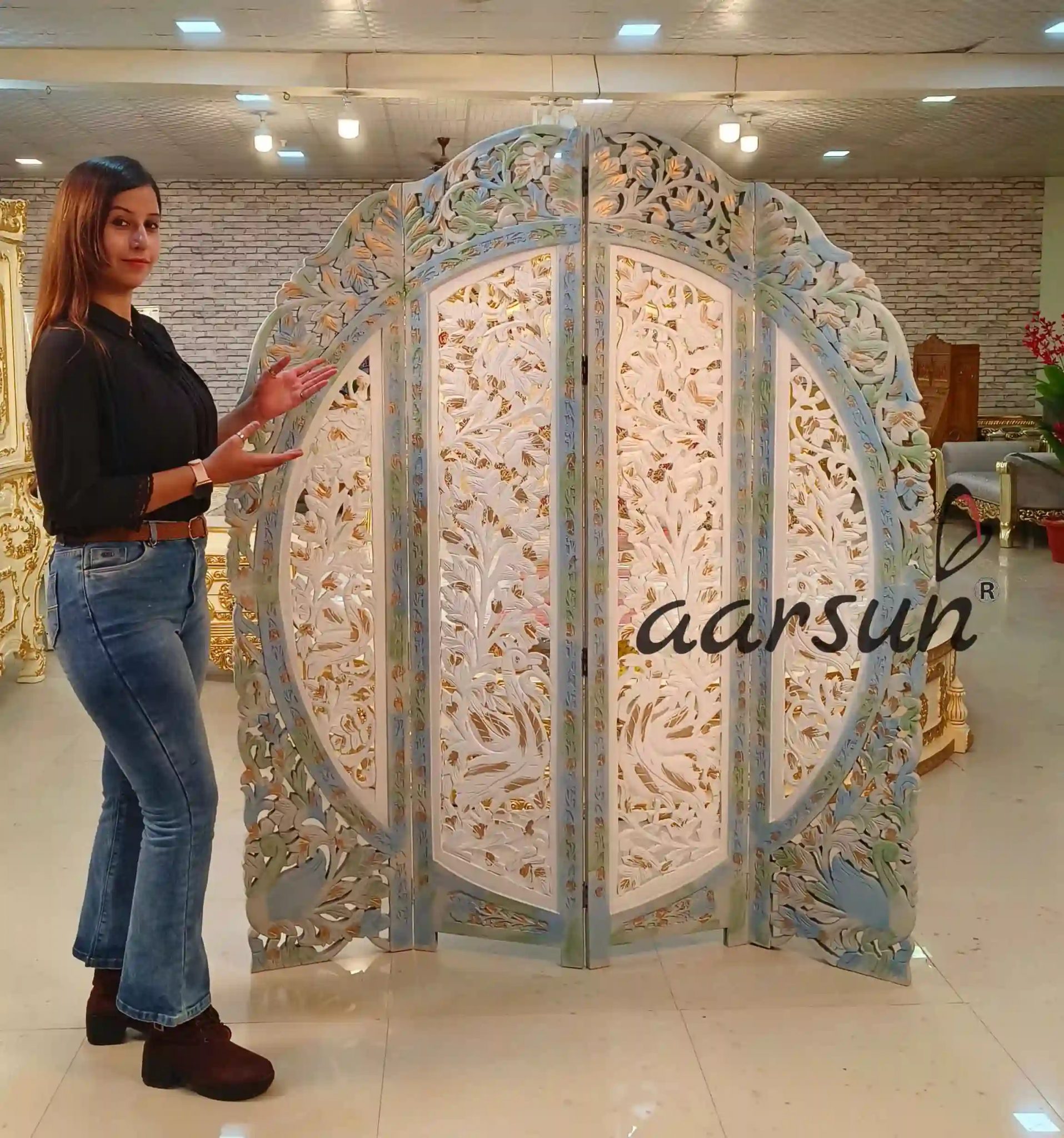 10 Modern Wooden Room Divider For Home - Aarsun