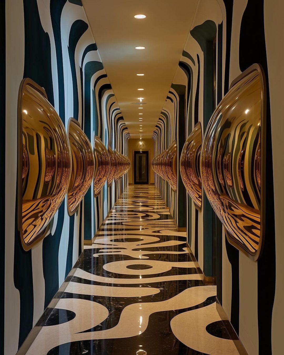 7 Beautiful Hotel Corridor Design - Aarsun