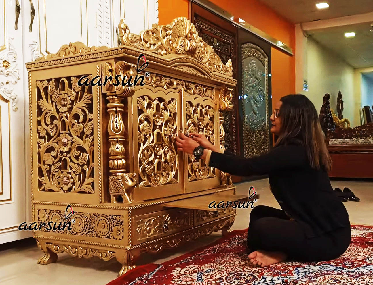 Top 5 Exclusive Temple in Gold Color - Aarsun