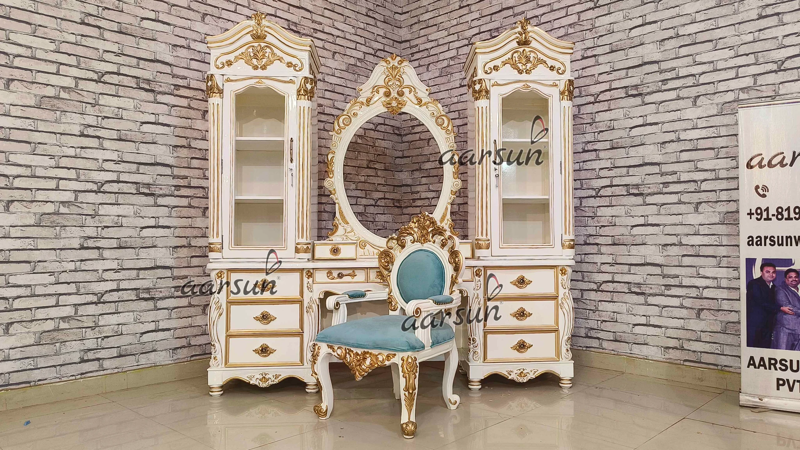 Designer Royal Dressing Table Design - Aarsun