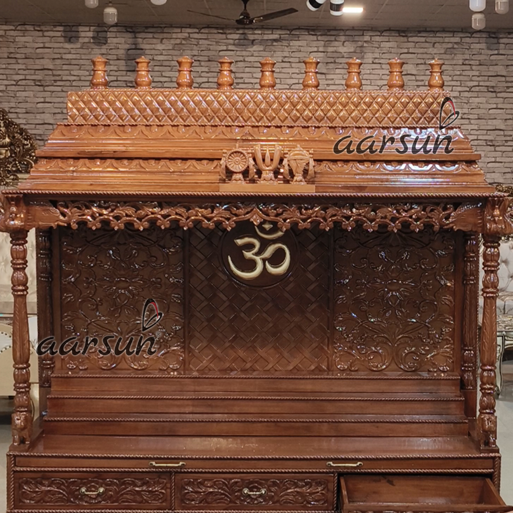 대형 힌두 푸자 만디르 고푸람 디자인 - Aarsun